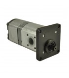 Bomba Hidráulica Doble 25 + 14 cm³ Para Tractor Case-Ih, New Holland, Steyr